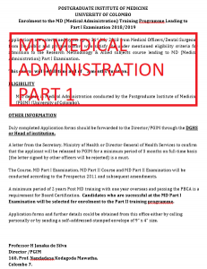 Med Admin1 | PGIM