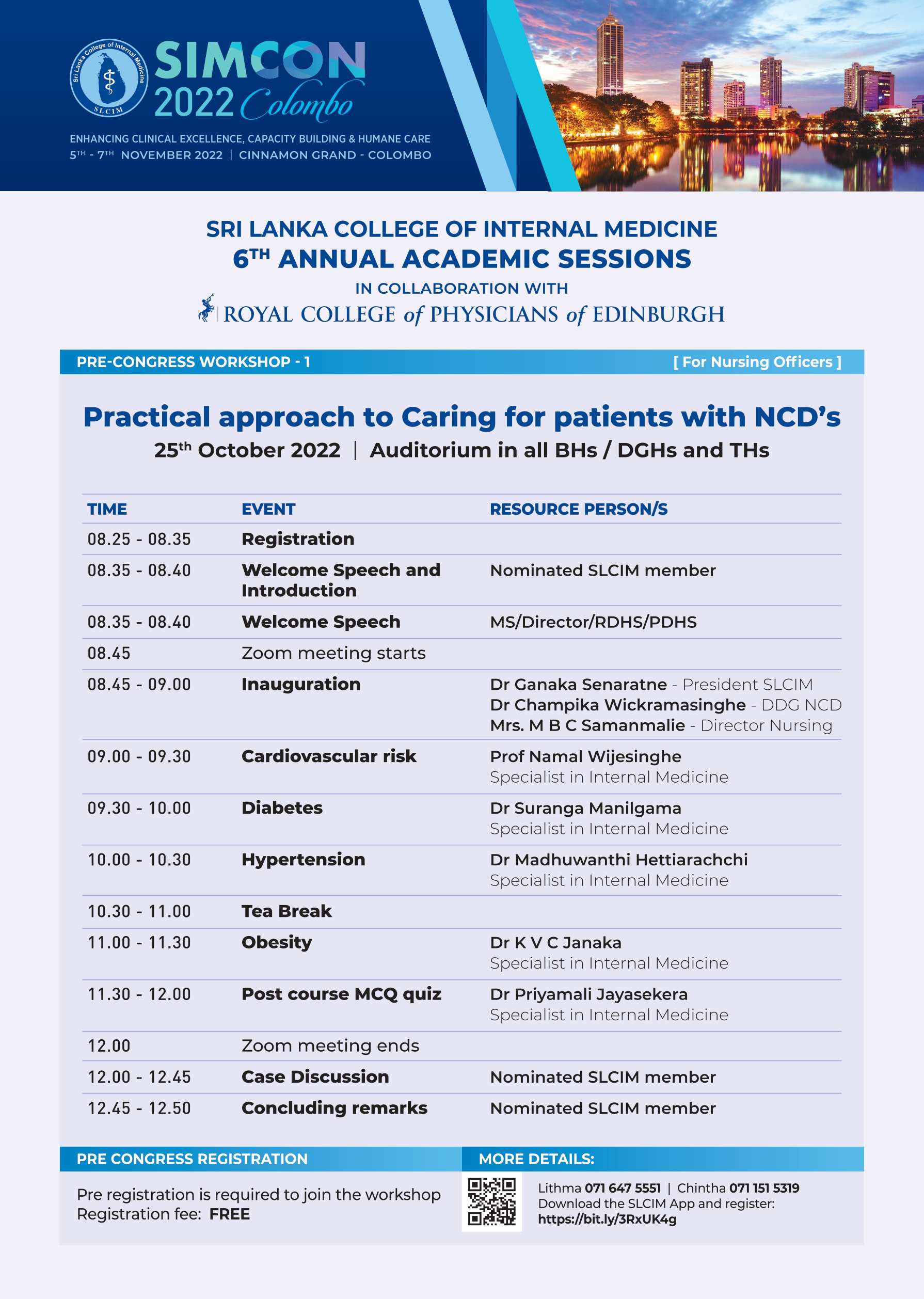 SIMCON 2022 Pre-Congress Workshop | PGIM